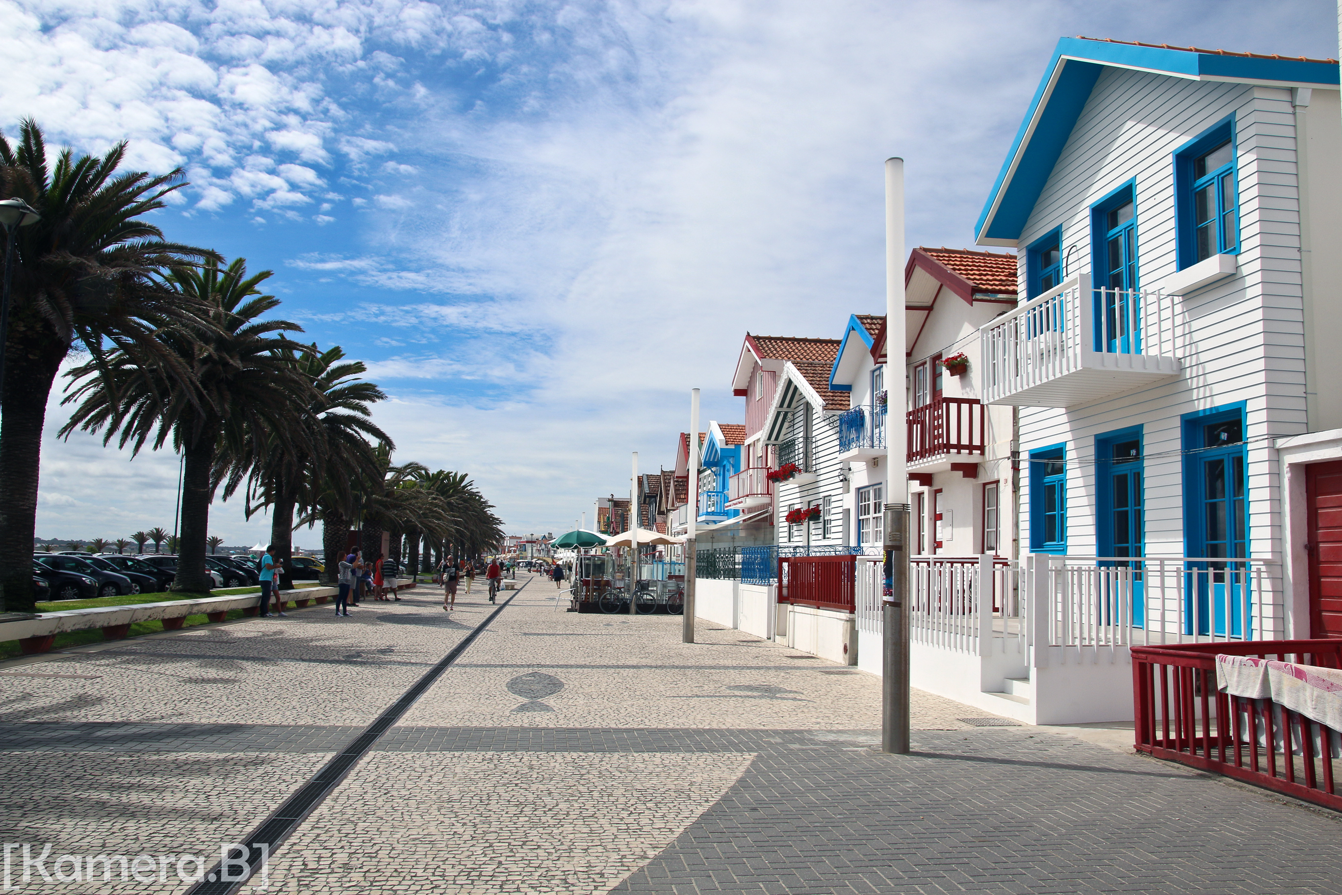  Costa Nova Portugal Kamera road